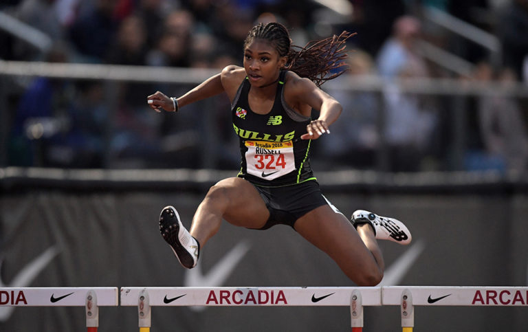 Arcadia HS Invitational Girls — Bullis Relays Romp - Track & Field News
