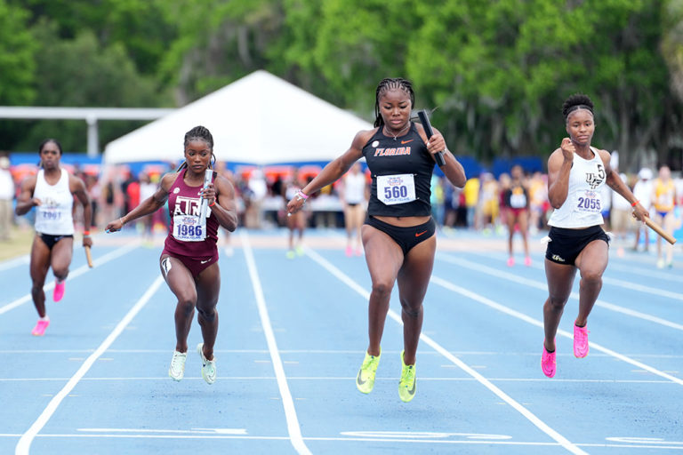 Florida Relays Women — Dash Weekend For Talitha Diggs - Track & Field News