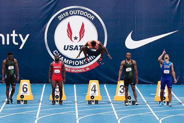 ON YOUR MARKS — July - Track & Field News