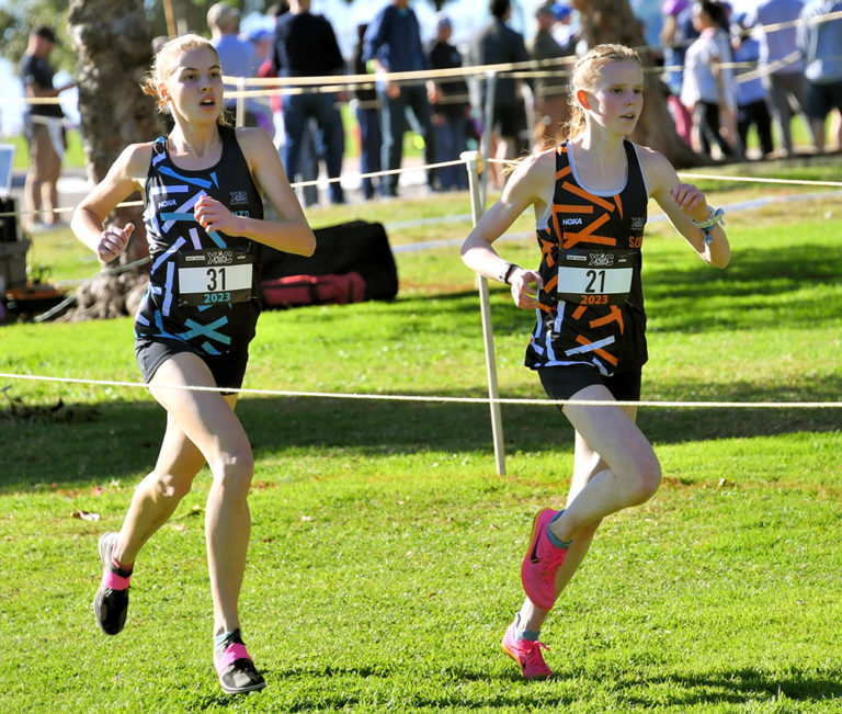 Foot Locker Girls XC — Leachman Plays Follow The Leader - Track & Field ...