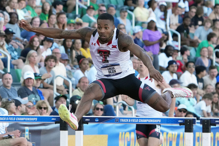 NCAA Men’s 400 Hurdles — Dean Smashes American CR - Track & Field News