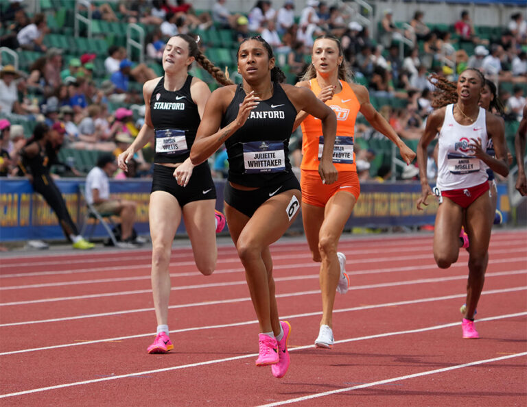 NCAA Women’s 800 — Startling Stanford 1–2 Punch - Track & Field News