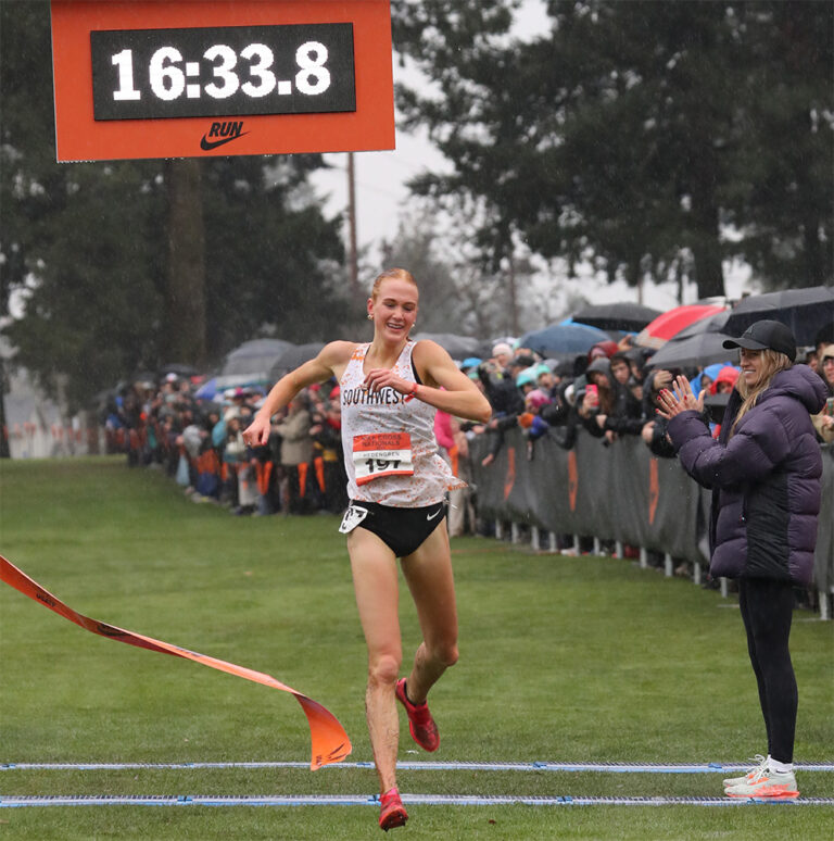 NXN Girls — Record Run For Hedengren In The Rain - Track & Field News