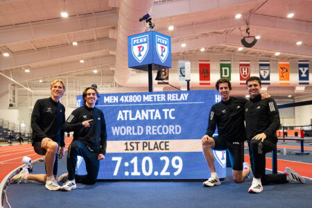 U.S. Indoor Digest — A Relay WR Goes Down - Track & Field News
