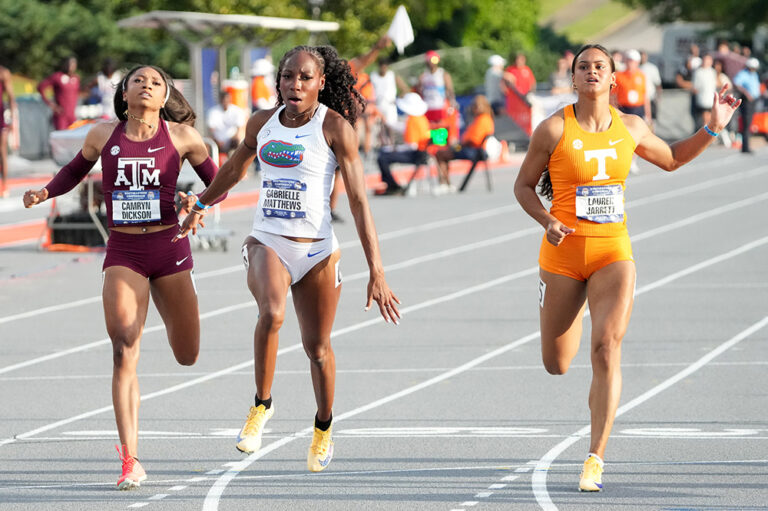 SEC Women — Florida Locks Up Triple Crown - Track & Field News