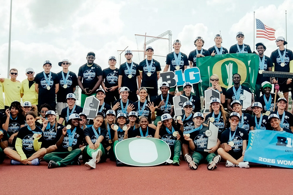 Big 10 Women — Distance Ducks Deliver When It Counts - Track & Field News