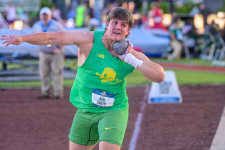 NCAA Men’s Shot — Smith Cool Under Pressure - Track & Field News