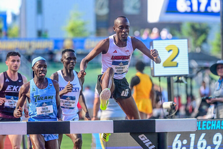 NCAA Men’s Steeple — Favored Kirwa Floors It On Last Lap - Track ...