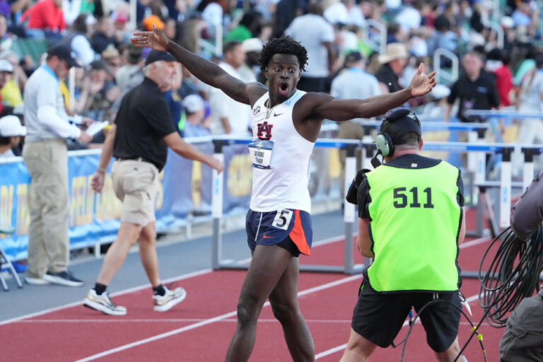 Tharp 12.75! First WR At NCAA In 50 Years - Track & Field News