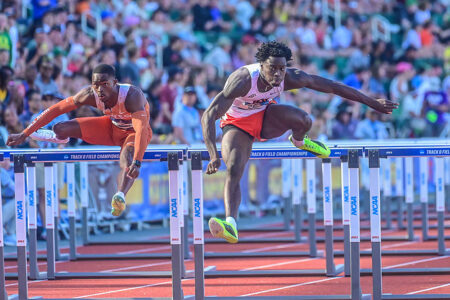 NCAA Men’s 110 Hurdles — WR-Setter Tharp Keeps His Cool - Track & Field ...